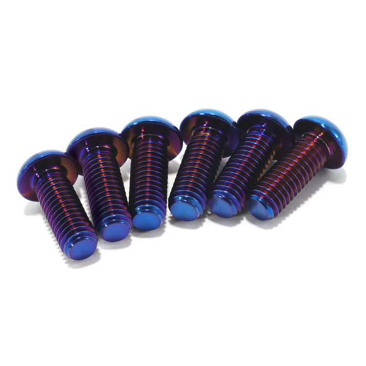 Talaria Komodo Titanium Fastener Upgrade - Ultra-Light TC4 Burn Blue B ...